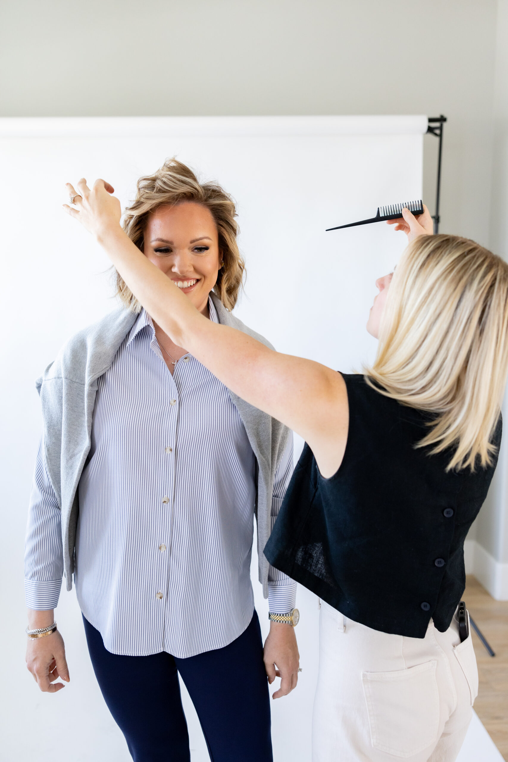 White Backdrop and Studio Settings - taradunnphotography.com